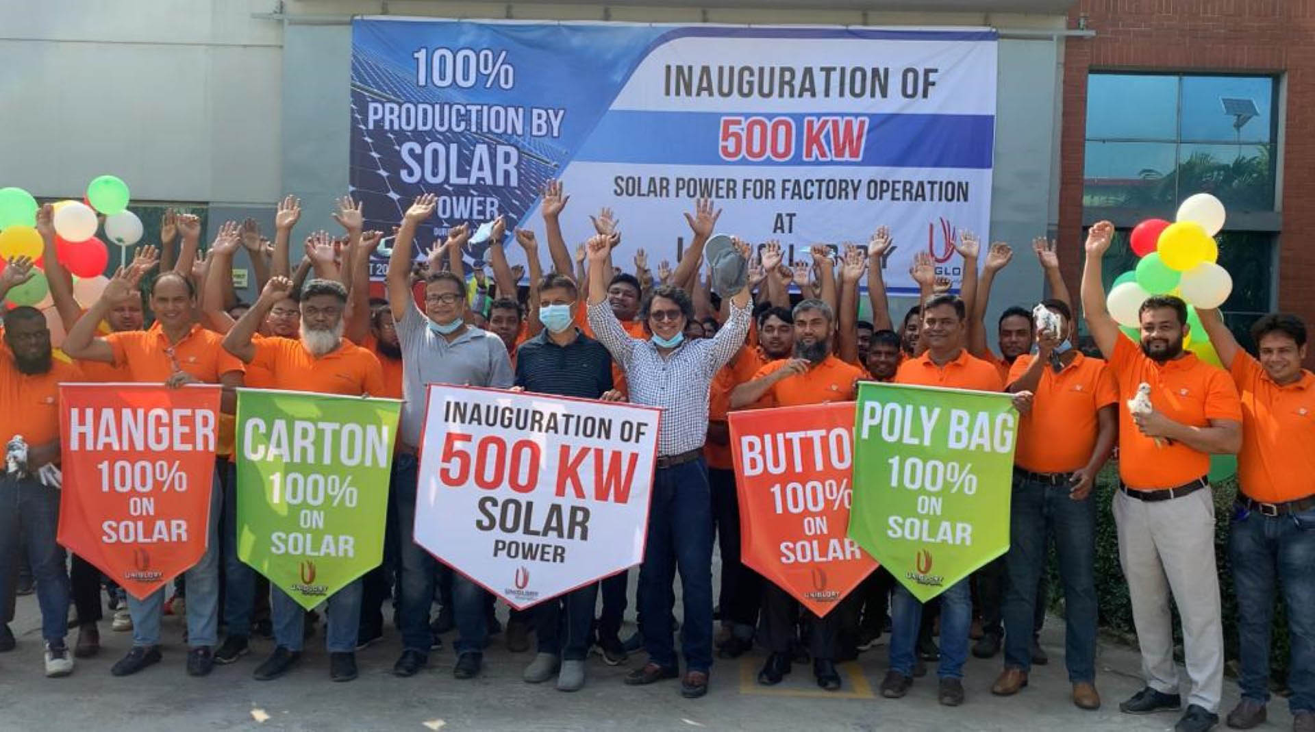 Solar Project Opening Ceremony 2020 - Uniglory